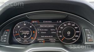 Melns Audi Q7 2018 Rīga, ar dzinēja tilpumu 3.00 L un nobraukumu 260 tūkst. km par 20490 €, foto 24 vietnē AUTOMOTO.COM.LV