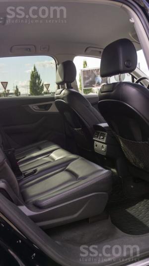 Melns Audi Q7 2018 Rīga, ar dzinēja tilpumu 3.00 L un nobraukumu 260 tūkst. km par 20490 €, foto 27 vietnē AUTOMOTO.COM.LV