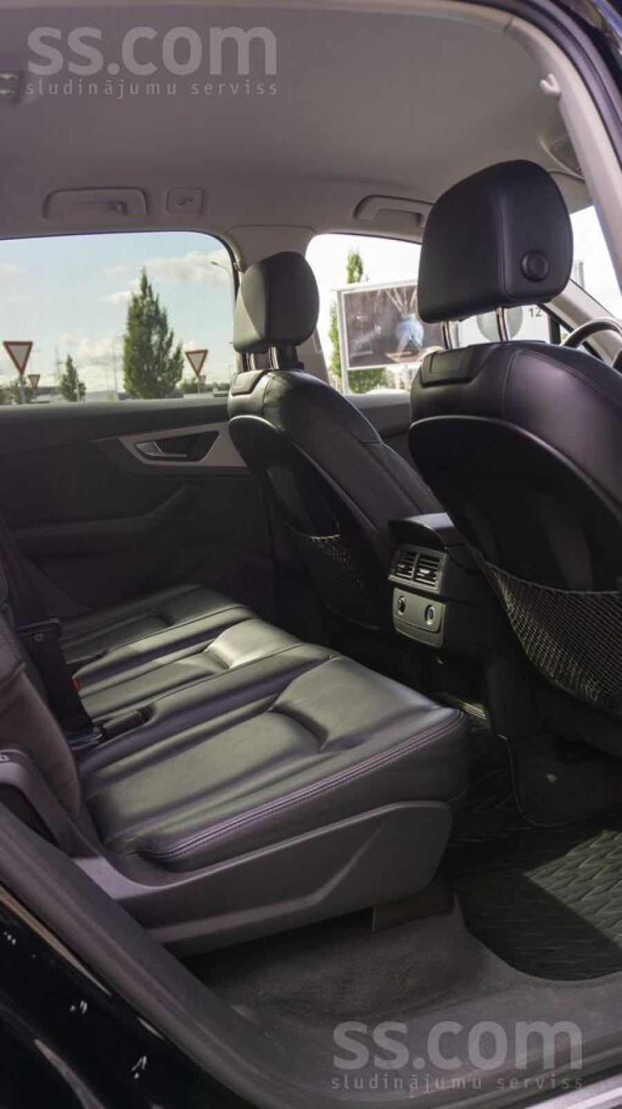 Melns Audi Q7 2018 Rīga, ar dzinēja tilpumu 3.00 L un nobraukumu 260 tūkst. km par 20490 €, foto 27 vietnē AUTOMOTO.COM.LV