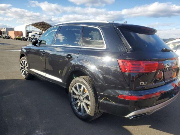 Black Audi Q7 2019 in Vilnius, with an engine capacity of 3.00 L and mileage of 99 thousand km for 14200 €, photo 3 on AUTOMOTO.COM.LV