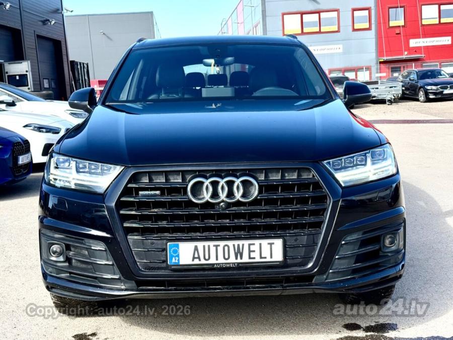 Black Audi Q7 2019 in Tallinn, with an engine capacity of 3.00 L and mileage of 143 thousand km for 34900 €, photo 3 on AUTOMOTO.COM.LV