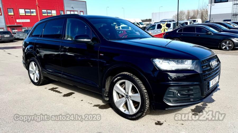 Black Audi Q7 2019 in Tallinn, with an engine capacity of 3.00 L and mileage of 143 thousand km for 34900 €, photo 4 on AUTOMOTO.COM.LV