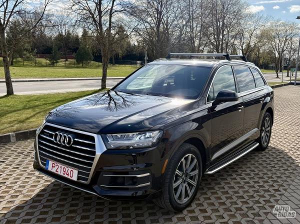 Black Audi Q7 2019 in Silale, with an engine capacity of 3.00 L and mileage of 153 thousand km for 22500 €, photo 7 on AUTOMOTO.COM.LV