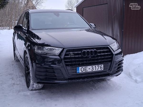 Black Audi Q7 2019 in Zarasai, with an engine capacity of 3.00 L and mileage of 200 thousand km for 30000 €, photo 2 on AUTOMOTO.COM.LV