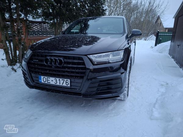 Black Audi Q7 2019 in Zarasai, with an engine capacity of 3.00 L and mileage of 200 thousand km for 30000 €, photo 6 on AUTOMOTO.COM.LV