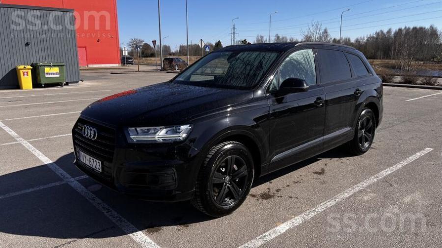Melns Audi Q7 2019 Ogre, ar dzinēja tilpumu 3.00 L un nobraukumu 229 tūkst. km par 27500 €, foto 1 vietnē AUTOMOTO.COM.LV