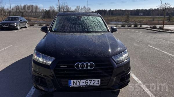Melns Audi Q7 2019 Ogre, ar dzinēja tilpumu 3.00 L un nobraukumu 229 tūkst. km par 27500 €, foto 2 vietnē AUTOMOTO.COM.LV