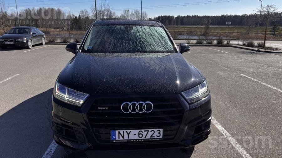 Melns Audi Q7 2019 Ogre, ar dzinēja tilpumu 3.00 L un nobraukumu 229 tūkst. km par 27500 €, foto 3 vietnē AUTOMOTO.COM.LV