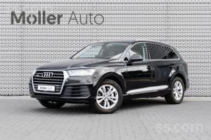 Черный Ауди Ку 7 2019 в Рига, объемом двигателя 3.00 л и пробегом 162 тыс. км за 27300 €, фото  на AUTOMOTO.COM.LV