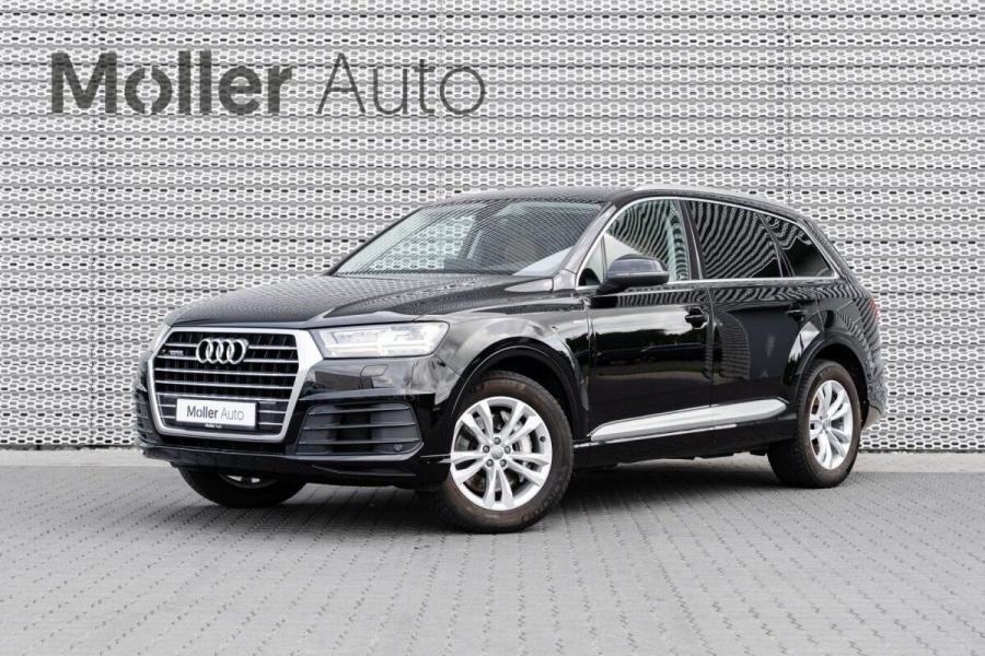 Black Audi Q7 2019 in Marupe, with an engine capacity of 3.00 L and mileage of 162 thousand km for 27300 €, photo 1 on AUTOMOTO.COM.LV