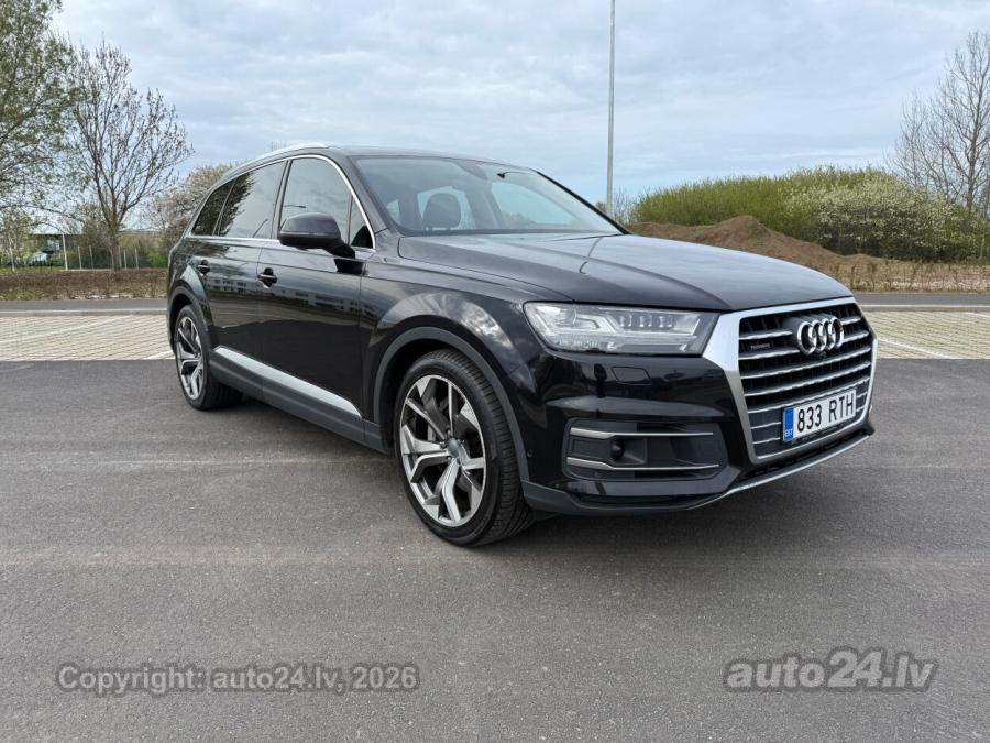 Melns Audi Q7 2019 Tallina, ar dzinēja tilpumu 3.00 L un nobraukumu 214 tūkst. km par 29700 €, foto 1 vietnē AUTOMOTO.COM.LV