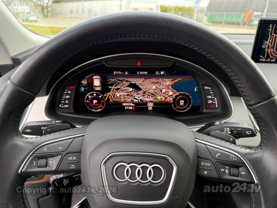 Melns Audi Q7 2019 Tallina, ar dzinēja tilpumu 3.00 L un nobraukumu 214 tūkst. km par 29700 €, foto 17 vietnē AUTOMOTO.COM.LV
