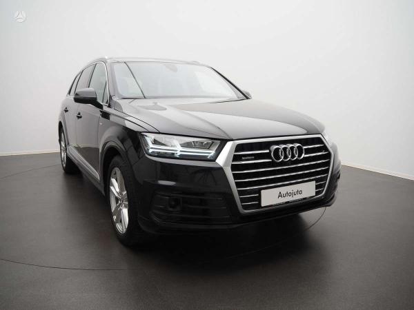 Melns Audi Q7 2019 Viļņa, ar dzinēja tilpumu 2.97 L un nobraukumu 136 tūkst. km par 29500 €, foto 3 vietnē AUTOMOTO.COM.LV