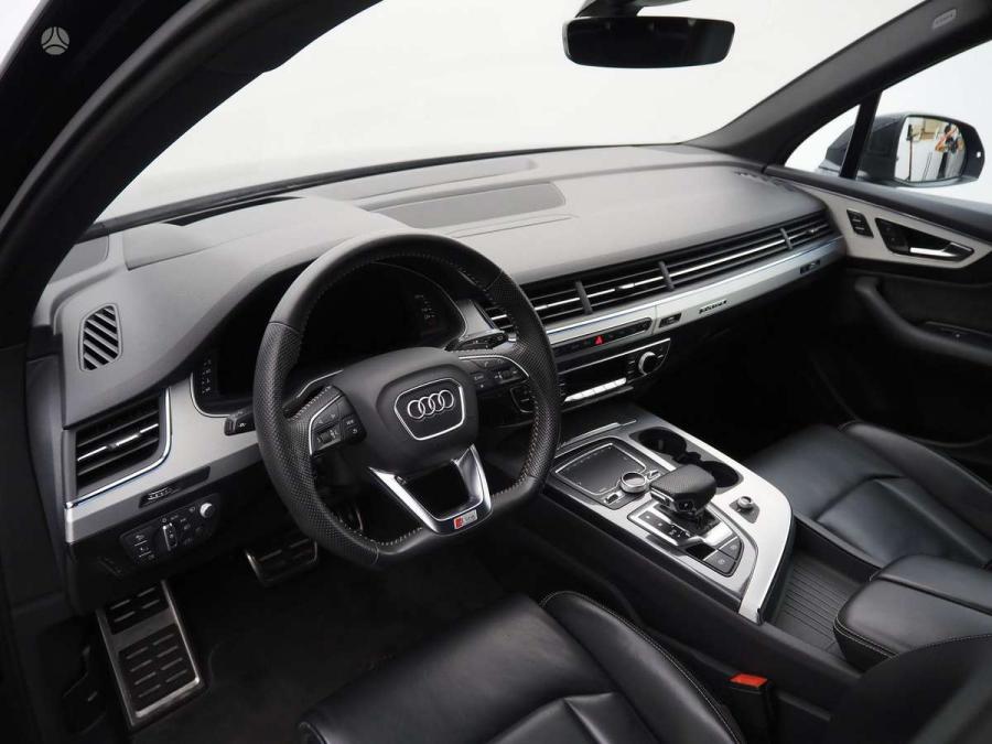 Черный Ауди Ку 7 2019 в Вильнюс, объемом двигателя 2.97 л и пробегом 136 тыс. км за 29500 €, фото 11 на AUTOMOTO.COM.LV