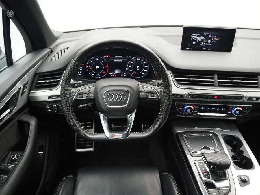 Черный Ауди Ку 7 2019 в Вильнюс, объемом двигателя 2.97 л и пробегом 136 тыс. км за 29500 €, фото 23 на AUTOMOTO.COM.LV