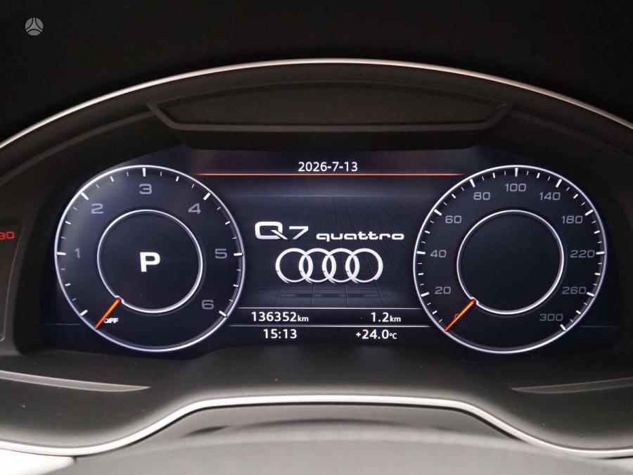 Черный Ауди Ку 7 2019 в Вильнюс, объемом двигателя 2.97 л и пробегом 136 тыс. км за 29500 €, фото 28 на AUTOMOTO.COM.LV