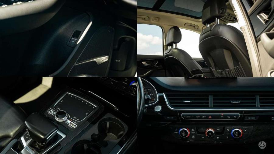 Melns Audi Q7 2019 Viļņa, ar dzinēja tilpumu 3.00 L un nobraukumu 127 tūkst. km par 30900 €, foto 13 vietnē AUTOMOTO.COM.LV