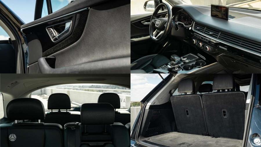 Melns Audi Q7 2019 Viļņa, ar dzinēja tilpumu 3.00 L un nobraukumu 127 tūkst. km par 30900 €, foto 14 vietnē AUTOMOTO.COM.LV