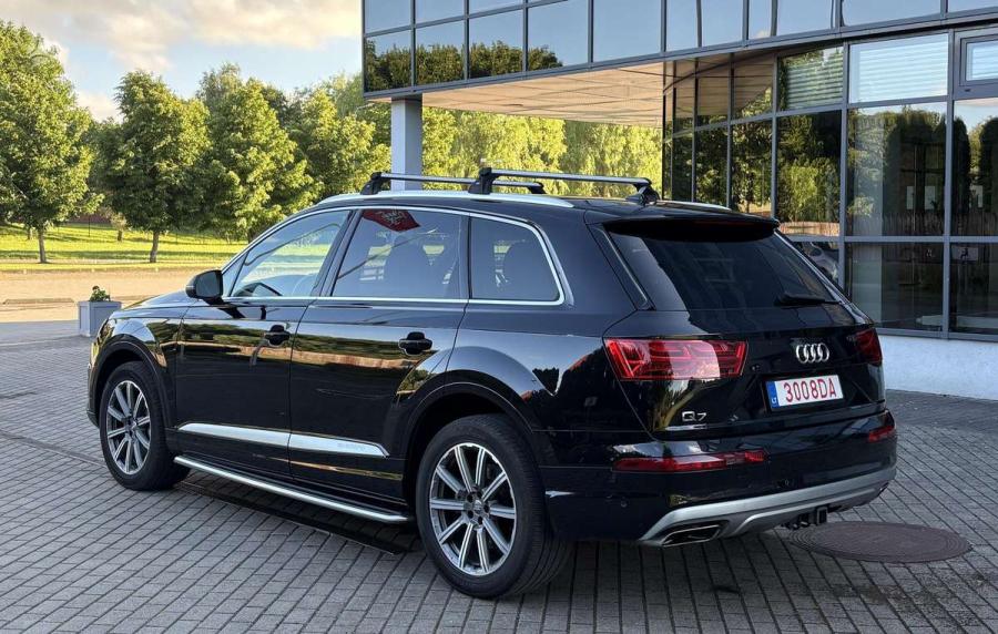 Melns Audi Q7 2019 Šilalė, ar dzinēja tilpumu 3.00 L un nobraukumu 155 tūkst. km par 21500 €, foto 4 vietnē AUTOMOTO.COM.LV