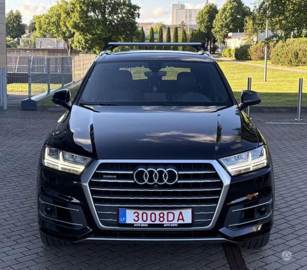 Black Audi Q7 2019 in Silale, with an engine capacity of 3.00 L and mileage of 155 thousand km for 21500 €, photo 8 on AUTOMOTO.COM.LV