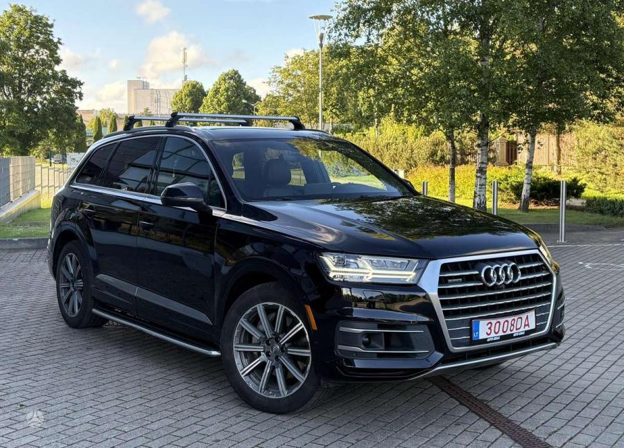 Melns Audi Q7 2019 Šilalė, ar dzinēja tilpumu 3.00 L un nobraukumu 155 tūkst. km par 21500 €, foto 10 vietnē AUTOMOTO.COM.LV