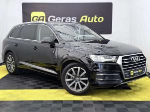 Black Audi Q7 2019 in Vilnius, with an engine capacity of 2.97 L and mileage of 413 thousand km for 21500 €, photo 4 on AUTOMOTO.COM.LV