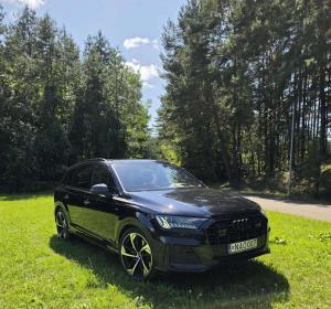 Melns Audi Q7 2019 Varėna, ar dzinēja tilpumu 2.97 L un nobraukumu 125 tūkst. km par 48000 €, foto  vietnē AUTOMOTO.COM.LV