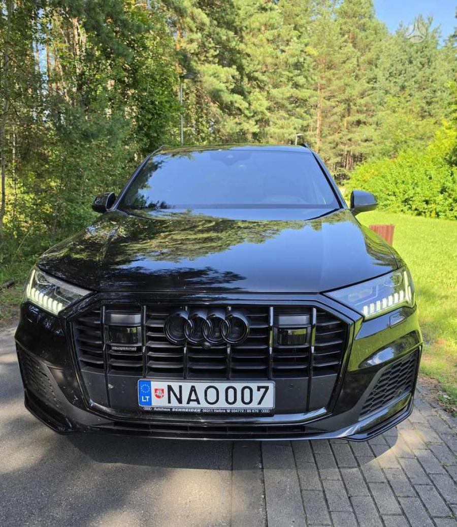 Melns Audi Q7 2019 Varėna, ar dzinēja tilpumu 2.97 L un nobraukumu 125 tūkst. km par 48000 €, foto 7 vietnē AUTOMOTO.COM.LV