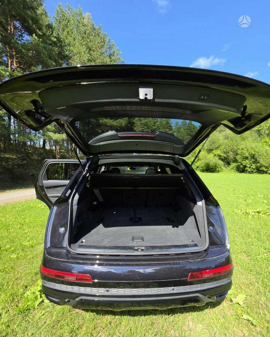 Melns Audi Q7 2019 Varėna, ar dzinēja tilpumu 2.97 L un nobraukumu 125 tūkst. km par 48000 €, foto 32 vietnē AUTOMOTO.COM.LV