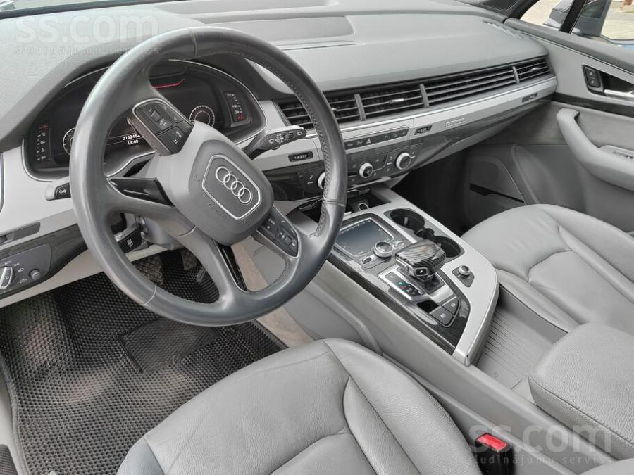 Melns Audi Q7 2019 Rīga, ar dzinēja tilpumu 3.00 L un nobraukumu 216 tūkst. km par 26900 €, foto 4 vietnē AUTOMOTO.COM.LV