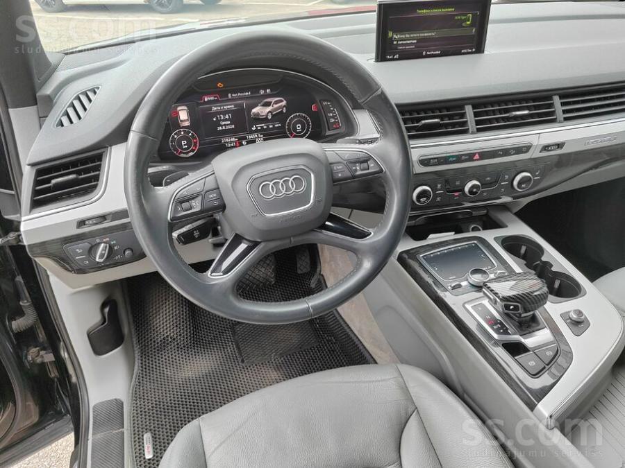 Melns Audi Q7 2019 Rīga, ar dzinēja tilpumu 3.00 L un nobraukumu 216 tūkst. km par 26900 €, foto 5 vietnē AUTOMOTO.COM.LV