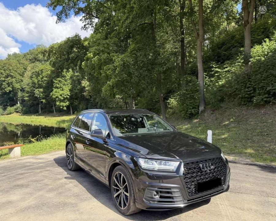 Melns Audi Q7 2019 Klaipėda, ar dzinēja tilpumu 3.00 L un nobraukumu 120 tūkst. km par 30999 €, foto 5 vietnē AUTOMOTO.COM.LV