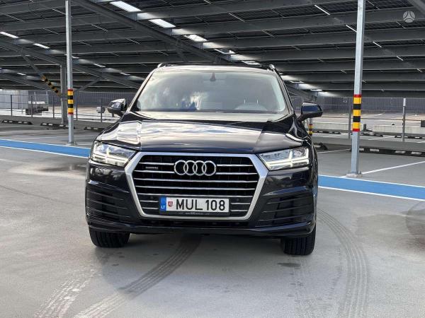 Melns Audi Q7 2019 Viļņa, ar dzinēja tilpumu 2.00 L un nobraukumu 128 tūkst. km par 29000 €, foto 3 vietnē AUTOMOTO.COM.LV