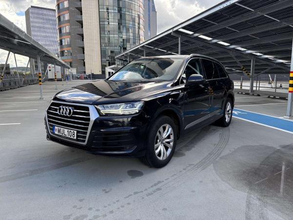 Melns Audi Q7 2019 Viļņa, ar dzinēja tilpumu 2.00 L un nobraukumu 128 tūkst. km par 29000 €, foto 11 vietnē AUTOMOTO.COM.LV