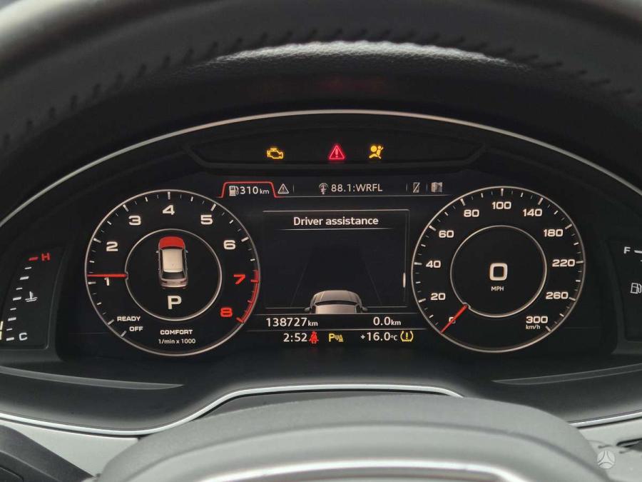 Black Audi Q7 2019 in Vilnius, with an engine capacity of 1.98 L and mileage of 139 thousand km for 10900 €, photo 8 on AUTOMOTO.COM.LV