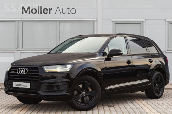 Audi Q7 2019 Ventspils vietnē Melns Audi Q7 2019 Ventspils, ar dzinēja tilpumu 3.00 L un nobraukumu 235 tūkst. km par 25900 €, foto 1 vietnē AUTOMOTO.COM.LV