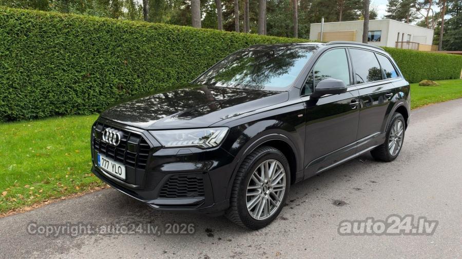 Black Audi Q7 2019 in Tallinn, with an engine capacity of 3.00 L and mileage of 119 thousand km for 48000 €, photo 4 on AUTOMOTO.COM.LV