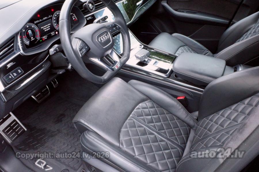 Black Audi Q7 2019 in Tallinn, with an engine capacity of 3.00 L and mileage of 119 thousand km for 48000 €, photo 11 on AUTOMOTO.COM.LV