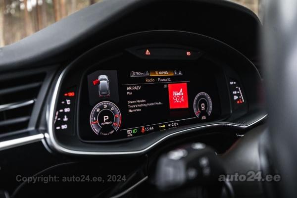Black Audi Q7 2020 in Tallinn, with an engine capacity of 3.00 L and mileage of 114 thousand km for 54900 €, photo 11 on AUTOMOTO.COM.LV