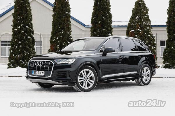 Black Audi Q7 2020 in Tallinn, with an engine capacity of 3.00 L and mileage of 109 thousand km for 45900 €, photo 1 on AUTOMOTO.COM.LV