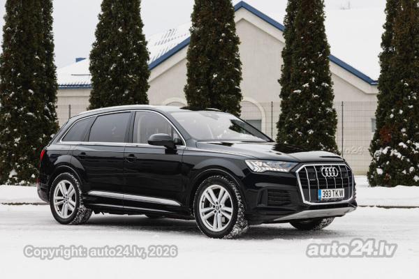 Black Audi Q7 2020 in Tallinn, with an engine capacity of 3.00 L and mileage of 109 thousand km for 45900 €, photo 5 on AUTOMOTO.COM.LV