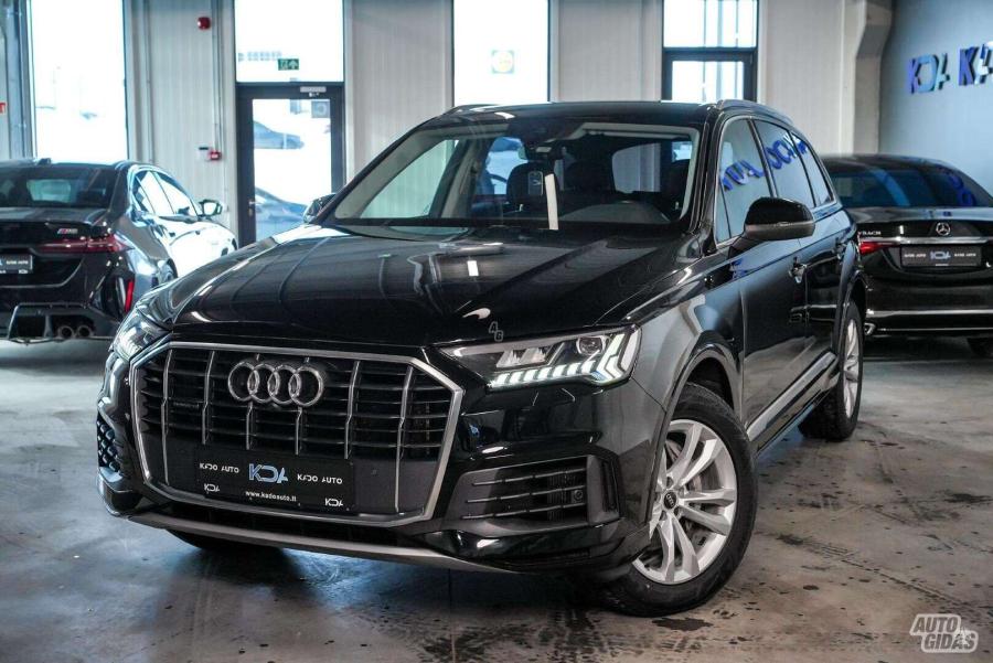 Melns Audi Q7 2020 Marijampole, ar dzinēja tilpumu 3.00 L un nobraukumu 113 tūkst. km par 46650 €, foto 4 vietnē AUTOMOTO.COM.LV