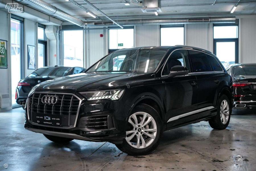 Melns Audi Q7 2020 Marijampole, ar dzinēja tilpumu 3.00 L un nobraukumu 113 tūkst. km par 46650 €, foto 5 vietnē AUTOMOTO.COM.LV