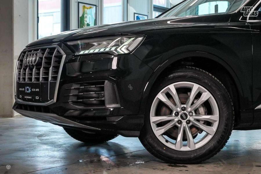 Melns Audi Q7 2020 Marijampole, ar dzinēja tilpumu 3.00 L un nobraukumu 113 tūkst. km par 46650 €, foto 6 vietnē AUTOMOTO.COM.LV