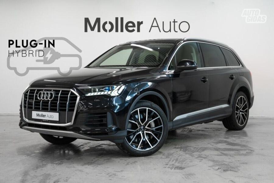 Melns Audi Q7 2020 Viļņa, ar dzinēja tilpumu 3.00 L un nobraukumu 126 tūkst. km par 42950 €, foto 1 vietnē AUTOMOTO.COM.LV