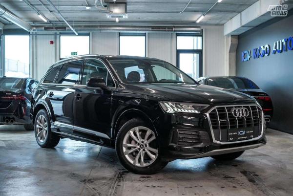 Black Audi Q7 2020 in Marijampole, with an engine capacity of 3.00 L and mileage of 113 thousand km for 42950 €, photo 1 on AUTOMOTO.COM.LV