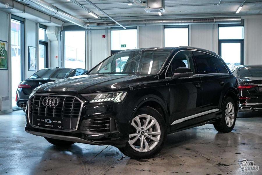Black Audi Q7 2020 in Marijampole, with an engine capacity of 3.00 L and mileage of 113 thousand km for 42950 €, photo 6 on AUTOMOTO.COM.LV