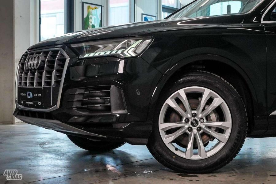 Black Audi Q7 2020 in Marijampole, with an engine capacity of 3.00 L and mileage of 113 thousand km for 42950 €, photo 7 on AUTOMOTO.COM.LV