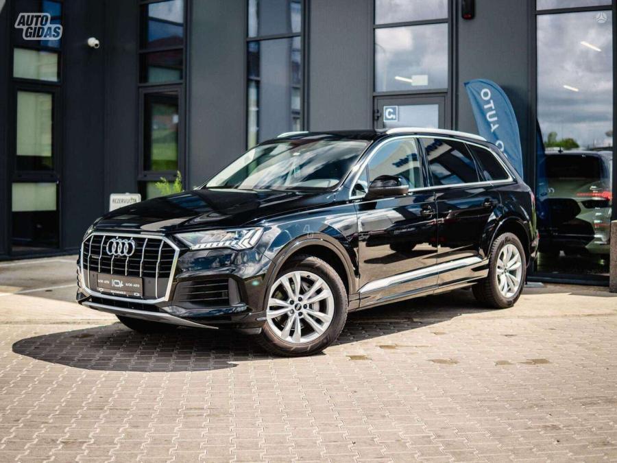 Black Audi Q7 2020 in Marijampole, with an engine capacity of 3.00 L and mileage of 113 thousand km for 39950 €, photo 3 on AUTOMOTO.COM.LV