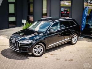 Black Audi Q7 2020 in Marijampole, with an engine capacity of 3.00 L and mileage of 113 thousand km for 39950 €, photo 6 on AUTOMOTO.COM.LV
